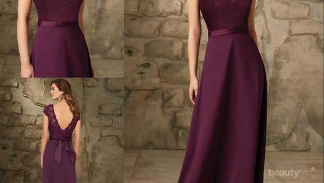 Cantik dan Elegan, 4 Model Dress Panjang Simpel Ini Cocok Banget Buat ...