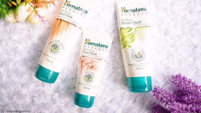 Masker Himalaya, Perawatan Wajah Berminyak dan Berjerawat