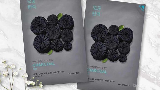 Holika Holika Luncurkan Charcoal Sheet Mask, Basmi Kotoran Wajah sampai ...