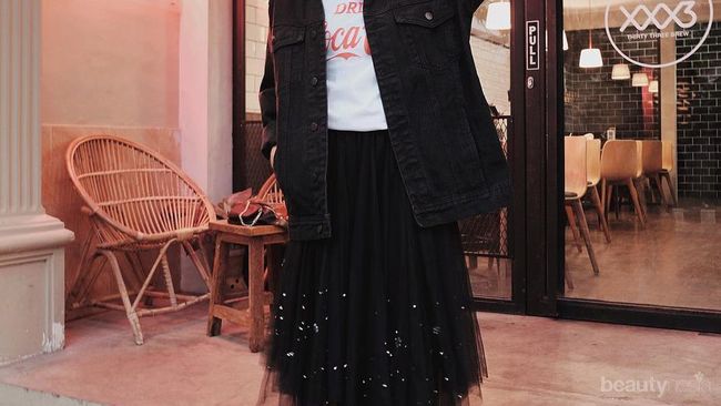 Anggun dan Modis Banget! Inspirasi Mix & Match Rok Tutu ala HIjabers ...