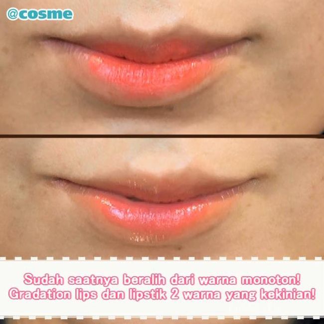 Sudah saatnya beralih dari warna monoton! Gradation lips dan lipstik 2 ...