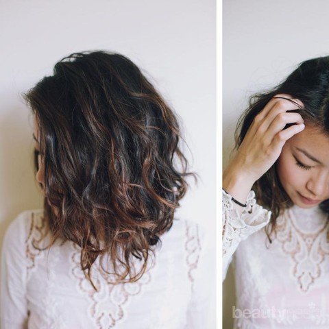 Potongan Rambut Pendek Ikal