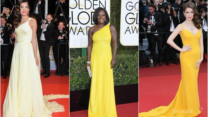 Yuk, Intip Inspirasi Gaun Malam dengan Warna Kuning yang Super Elegan ...