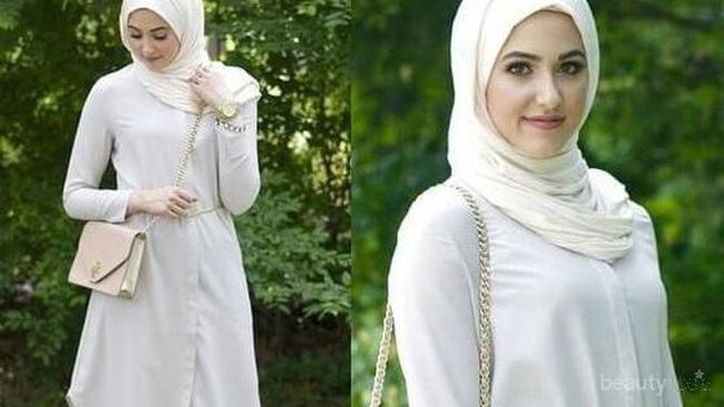 Tampil Lebih Stylish dengan Outfit Hijab Warna Putih, Lihat Padu ...