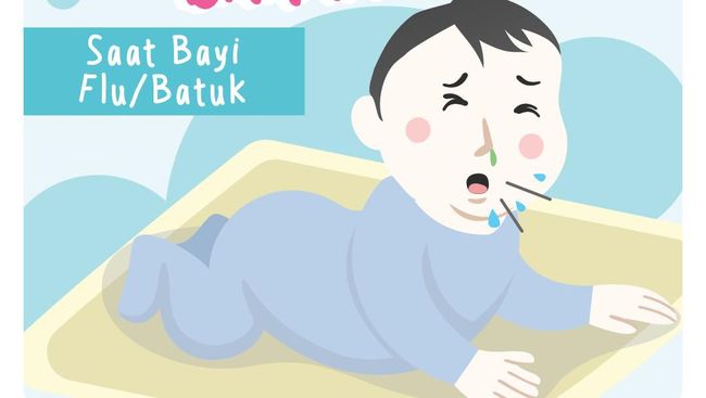 Cara Keluarkan Dahak Saat Bayi Flu atau Batuk