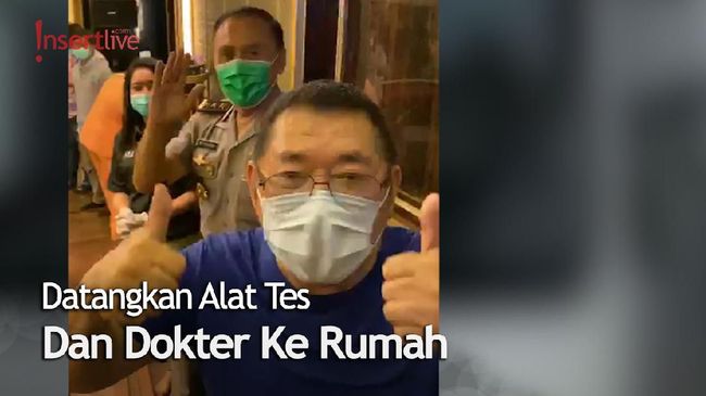 Viral, Pengusaha Jerry Lo Tes Covid-19 Ditemani Ketua PSSI