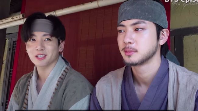 Kisah Lucu Jin & Jungkook BTS di MV "Daechwita", SUGA sampai Memohon