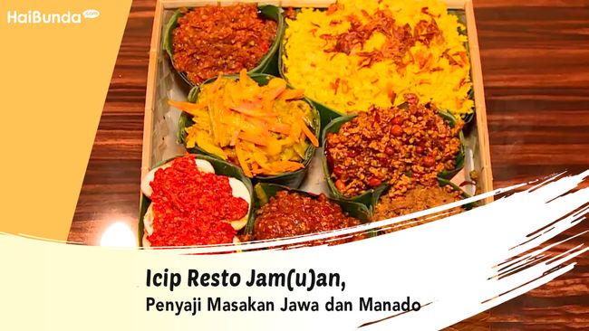 Icip Resto Jam(u)an, Penyaji Masakan Jawa dan Manado