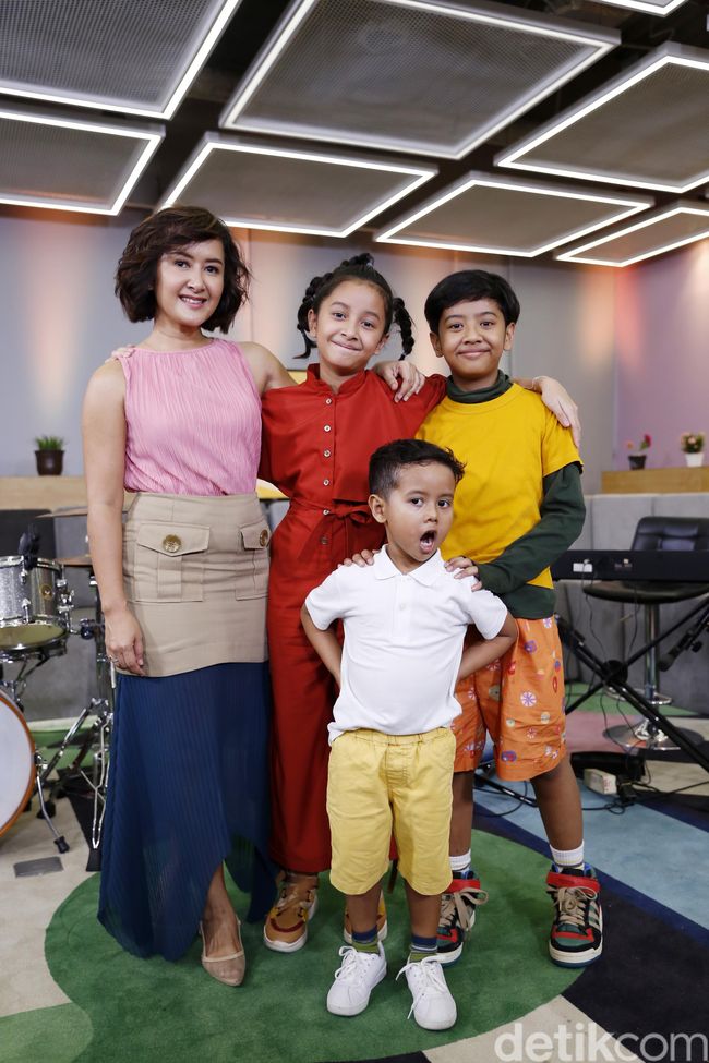 Alasan Widi Mulia Ciptakan Lagu Jajan untuk Tiga Anaknya