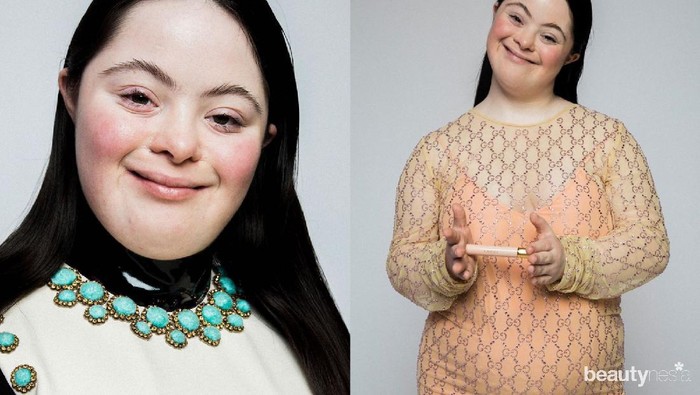 Ellie Goldstein Model Cantik Dari Gucci Beauty Yang Istimewa