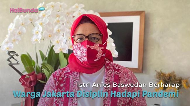 Istri Anies Baswedan Berharap Warga Jakarta Disiplin Hadapi Pandemi