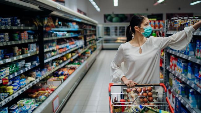 10 Tips Aman Berbelanja di Supermarket dengan Tetap Jaga Jarak