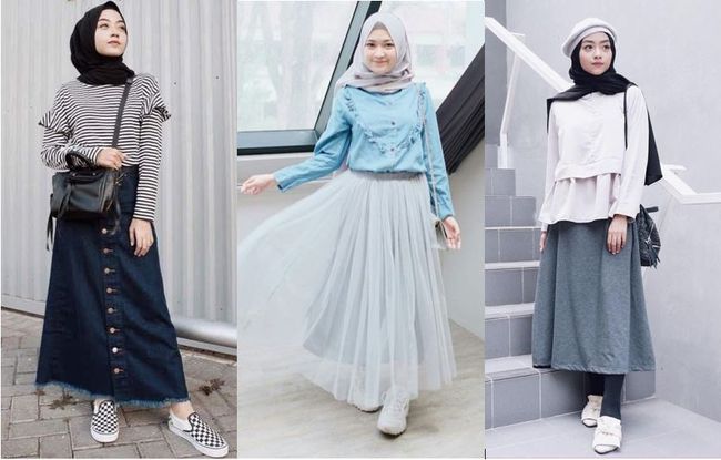 5 Model Rok yang Cocok untuk Para Hijabers, Bikin Kesan Modis dan Anggun