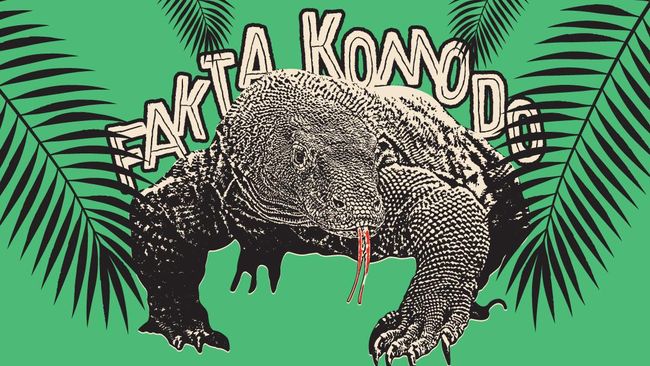 INFOGRAFIS: Fakta Komodo Naga Terakhir di Bumi