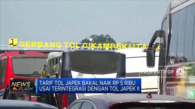 Terintegrasi dengan Tol Japek II, Tarif Tol Japek Bakal Naik