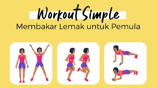 Workout Simple Membakar Lemak Untuk Pemula