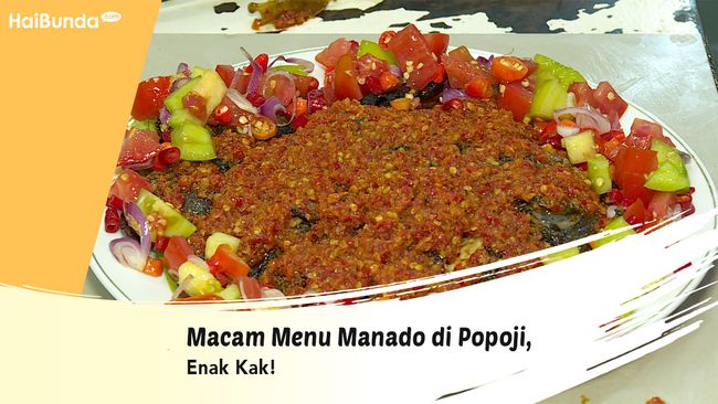 Macam Menu Manado di Popoji, Enak Kak!