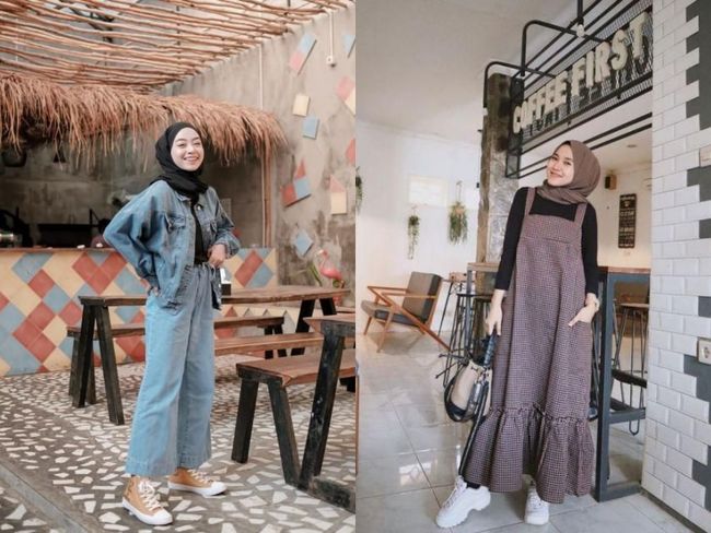 Inspirasi OOTD Hijab Kasual Paling Cocok Buat Mahasiswa