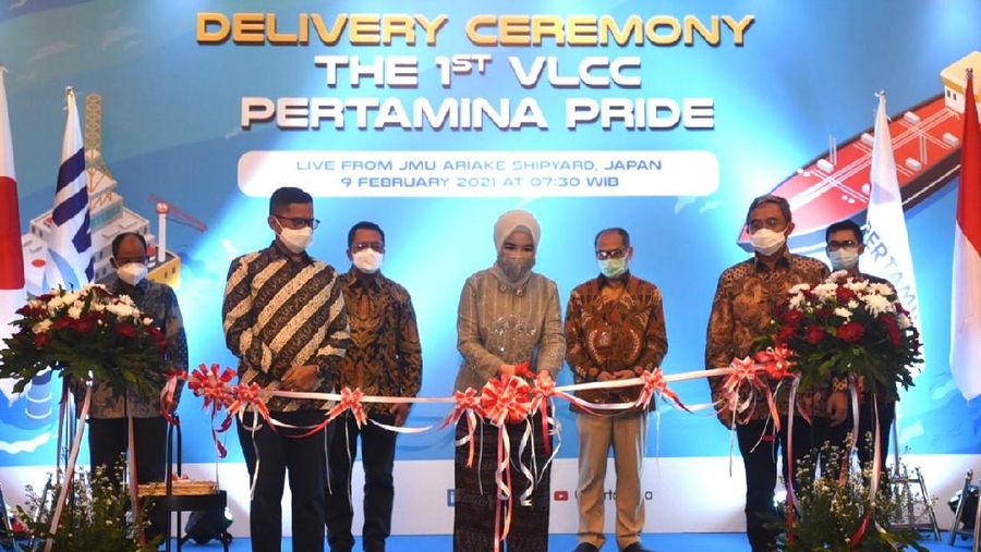 Tanker Raksasa Pertamina Pride Resmi Beroperasi