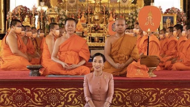 Potret Rambut Baru Putri Raja Thailand yang Bikin Geger