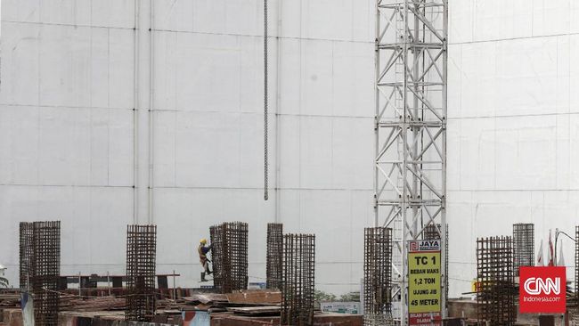 FOTO : Melongok Proyek Revitalisasi Pasar Senen