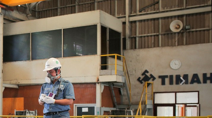 Realisasi Produksi Timah (TINS) Melonjak di Q3/2024