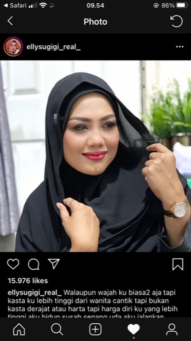 Merasa 'Dibuang' Saat Bayi, Ini Reaksi Anak Elly Sugigi yang S2 & Tak Terekspose