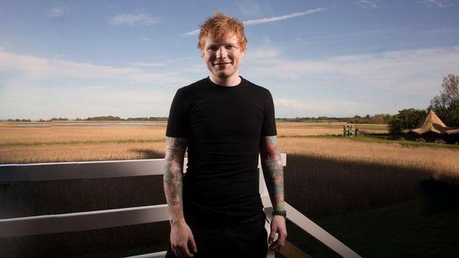 Hidup Lebih Sehat, Berat Badan Ed Sheeran Turun