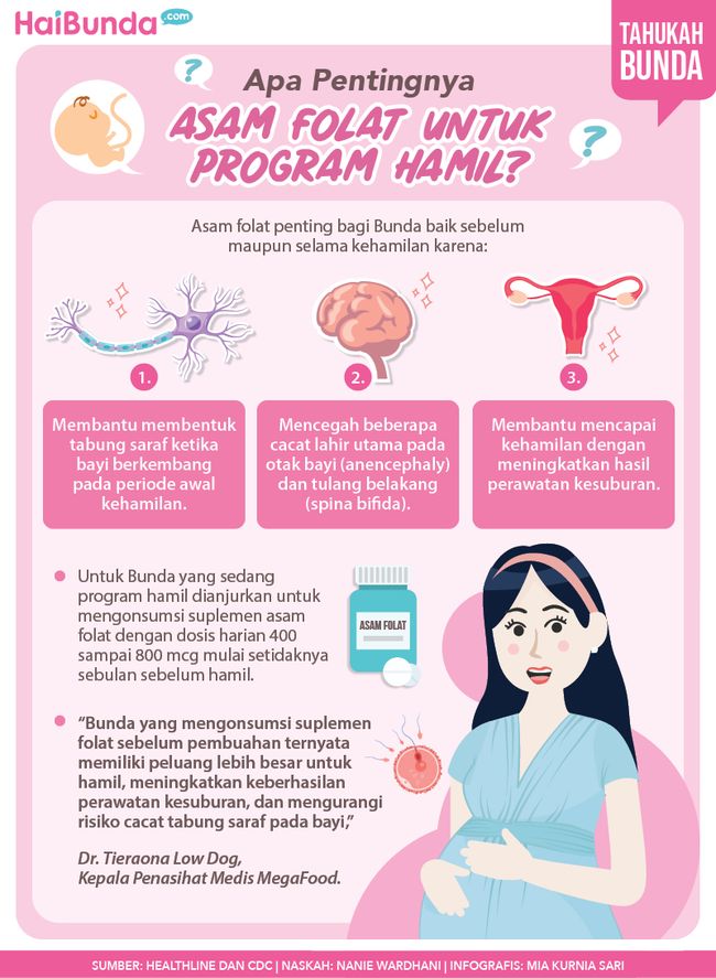 Apa Pentingnya Asam Folat untuk Program Hamil?