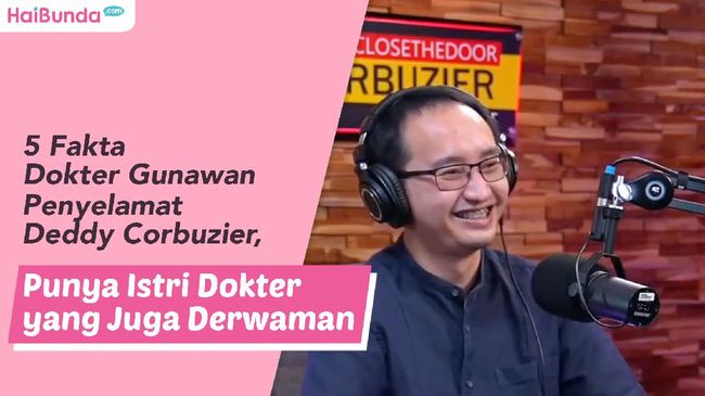 5 Fakta Dokter Gunawan Penyelamat Deddy Corbuzier, Punya Istri Dokter ...