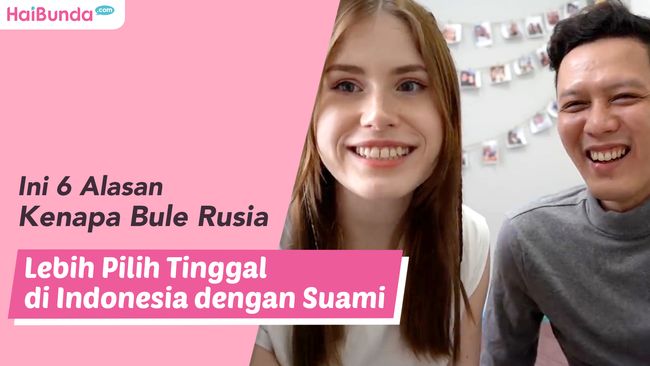 Ini 6 Alasan Kenapa Bule Rusia Lebih Pilih Tinggal di Indonesia dengan Suami
