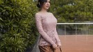 Kerap Tampil Seksi, Intip Maria Vania Saat Pakai Kebaya Sangat Anggun! - Foto 1
