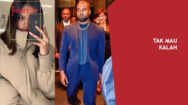 Kanye West Pacari Model Vinetria di Tengah Rumor Hubungan Kim-Pete