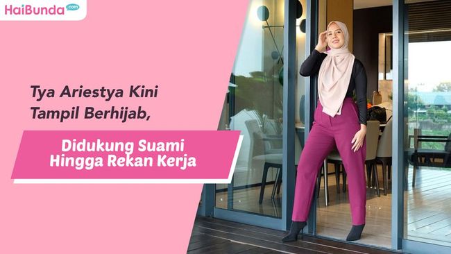 Tya Ariestya Kini Tampil Berhijab, Didukung Suami hingga Rekan Kerja Tya Ariestya Kini Tampil Berhijab, Didukung Suami hingga Rekan Kerja