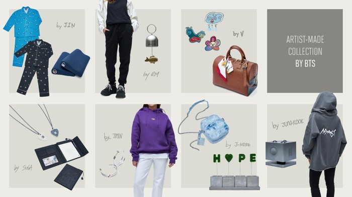 Ini Deretan Official Merchandise BTS, Spesial Didesain oleh Member nya ...
