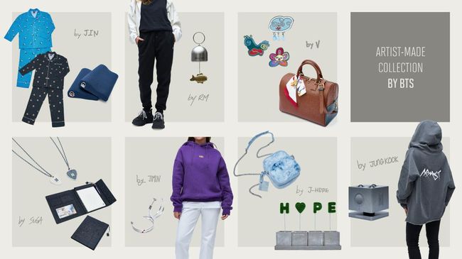 Ini Deretan Official Merchandise BTS, Spesial Didesain oleh Member nya ...