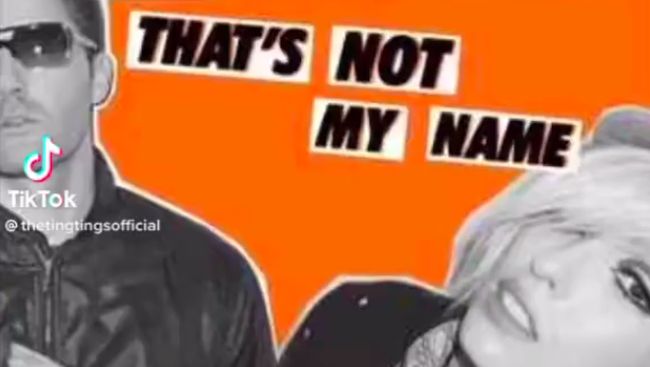 Lirik Lagu That's Not My Name - The Ting Tings