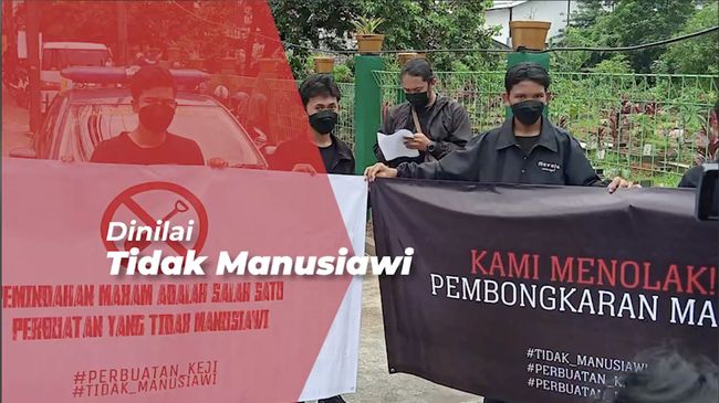 Ormas Demo Tolak Doddy Sudrajat Bongkar Makam Vanessa Angel Ormas Demo Tolak Doddy Sudrajat Bongkar Makam Vanessa Angel