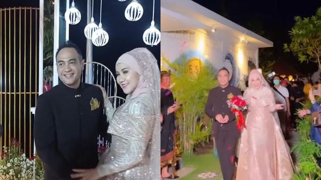 8 Potret Hangat & Bahagia Resepsi Pernikahan Venna Melinda & Ferry Irawan - Foto 1