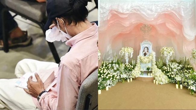 7 Momen Pilu Pemakaman Tangmo Nida, Sang Kekasih Hadir Bawa Cincin ...