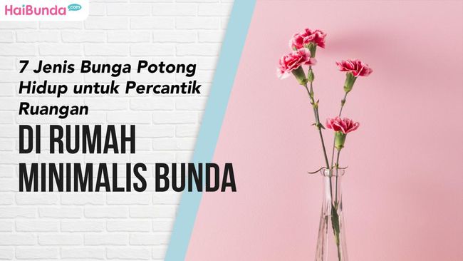 7 Jenis Bunga Potong Hidup untuk Percantik Ruangan di Rumah Minimalis Bunda