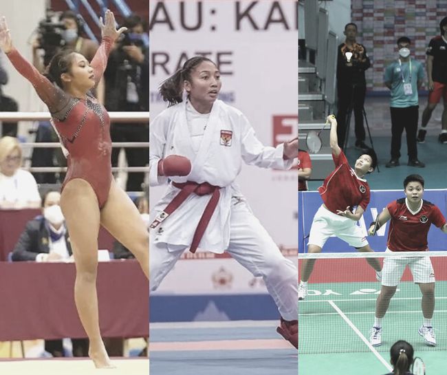 Membanggakan Srikandi Srikandi Indonesia Ini Sumbang Lebih Dari Satu