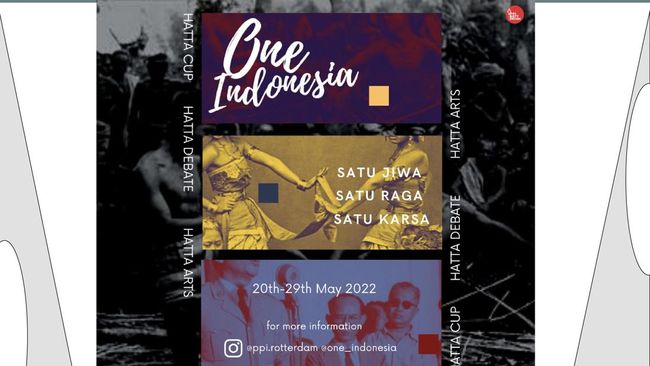 Pelajar Indonesia di Belanda Gelar Acara One Indonesia