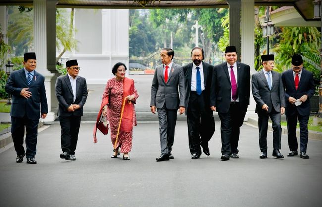 Kekuatan Koalisi Prabowo Jika Nasdem PKB Gabung, PDIP Oposisi Tunggal?