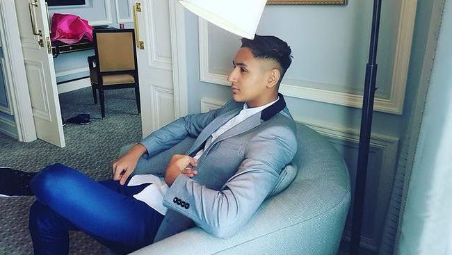 7 Foto Ganteng Dillah Daesslow Putra Raul Lemos dari Istri Pertama - Foto 1