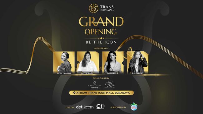 Trans Icon Mall Surabaya Segera Dibuka, Grand Opening Dimeriahkan ...