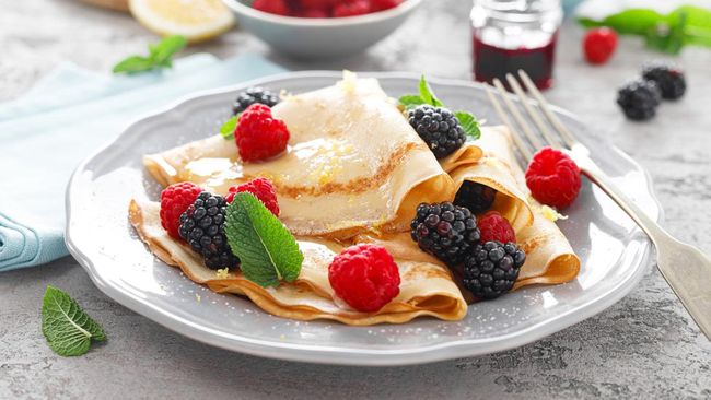 4 Resep Crepes dan Tips Membuatnya, Jangan Gunakan Banyak Gula Bun