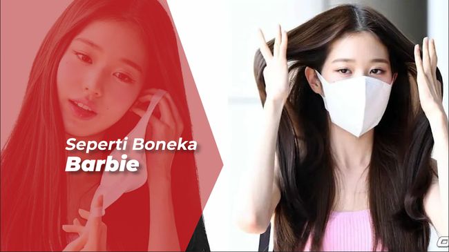 Tampil Sempurna, Jang Wonyoung IVE Pamer Abs saat di Bandara Gimpo