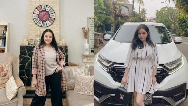 7 Transformasi Mawar AFI Makin Langsing, Diet Demi Badan Sehat - Foto 1