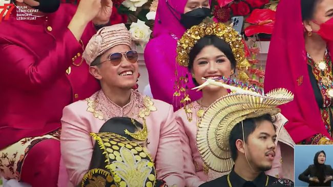 5 Potret Kaesang Bawa Erina Gudono ke Istana, Akhirnya Go Public Bun - Foto 1